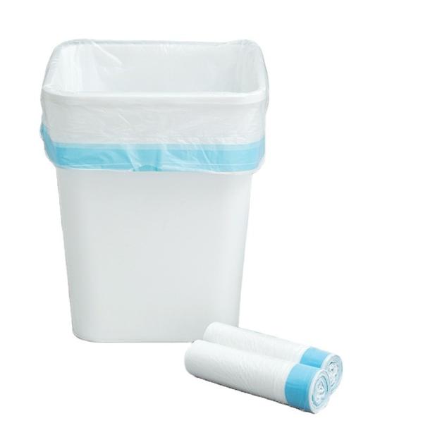 Quality Customized Logo Large Quantity Portable Drawstring Automatic Garbage Collection Plastic Bag for sale