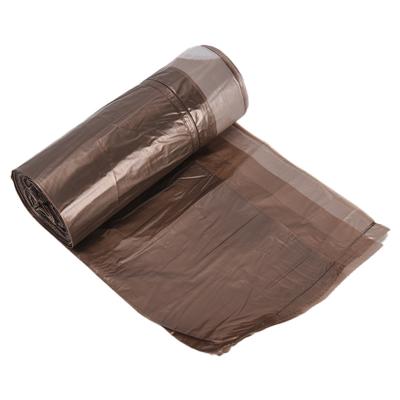 China 38X50 Black Trash Mil Individually Folded Hdpe Plastic Garbage Bag for B2B Purchasing for sale