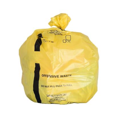 China Conveniently Dispose of Medical Waste with Durable Square Bottom Plastic Bin Liners for sale