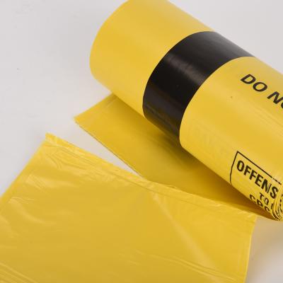 China Conveniently Dispose of Medical Waste with Durable Square Bottom Plastic Bin Liners for sale