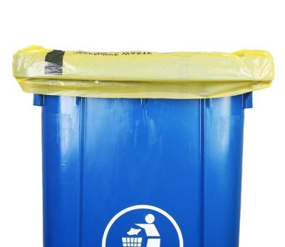 China Portable Flat Mouth PE Bags for Hospital and Clinic Waste Disposal Thickness 5-100 mic for sale
