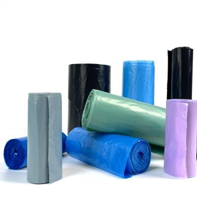 China PE 5-40 mic Thickness 100/case 4 gallon small 250 counts vacuu trash bag liner garbage bag for sale