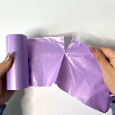 China PE 5-40 mic Thickness 100/case 4 gallon small 250 counts vacuu trash bag liner garbage bag for sale