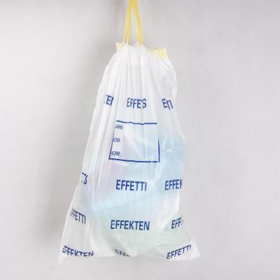 China Green or Customized Color Plastic Trash Garbage Bag in Roll with 5-50 Mic Thickness for sale