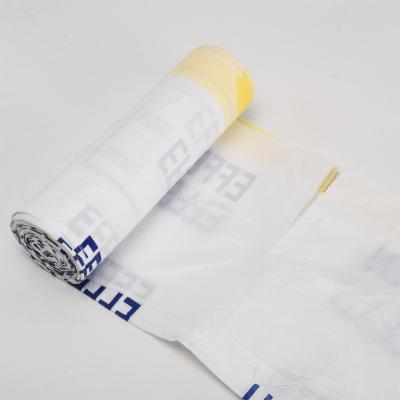 China Green or Customized Color Plastic Trash Garbage Bag in Roll with 5-50 Mic Thickness for sale
