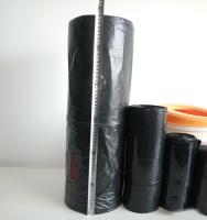 China Custom Heavy Duty Black LDPE Plastic Garbage Bags 1000x1200mm for Construction Waste for sale
