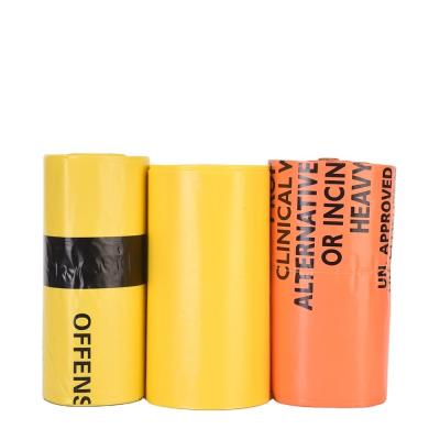 China Yellow Garbage Bag for Hospital Waste Custom Order Accepted Other Household Products for sale