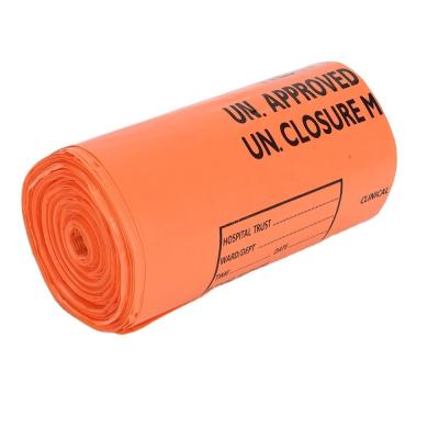 China Yellow Garbage Bag for Hospital Waste Custom Order Accepted Other Household Products for sale