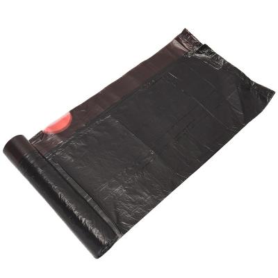 China 8-30L Household Garbage Bags 100-200 Count Closure Plastic Drawstring Rubbish Bags for sale