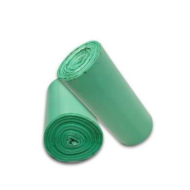 China 510*480 Waste Biodegradable Compostable Carry Bags Square Bottom PBAT And Cornstarch for sale
