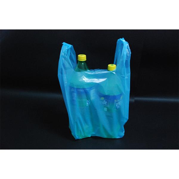 Quality Pulp Moulding Plastic T Shirt Bag For Supermarket And Shopping Eco Friendly for sale