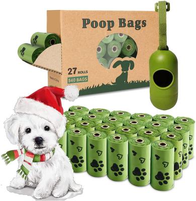 China 100% Biodegradable Plastic Dog Poop Waste Bag Customized Size with Logo Customized Logo for sale