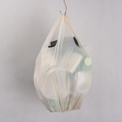 China Beige Customized Size Compostable Carrier Bags With Eco Friendly Material for sale