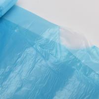 China Custom Plastic Bag Roll Packaging Hand Held Pull Rope Drawstring Garbage Bag 450x500mm for sale