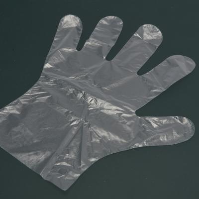 Cina Spessore HDPE trasparente Polietilene di plastica usa e getta Guanti per il servizio alimentare Cucina Impermeabili domestici in vendita