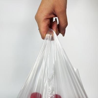 China Beige Produce Bags On A Roll For Household Keep Fruits And Vegetables Fresh In Freezer Packaging for sale