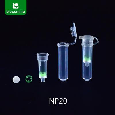 China CommaX™ Nucleic Acid Purification Spin Columns (0-20 ug, Capped Outer Tube) for sale