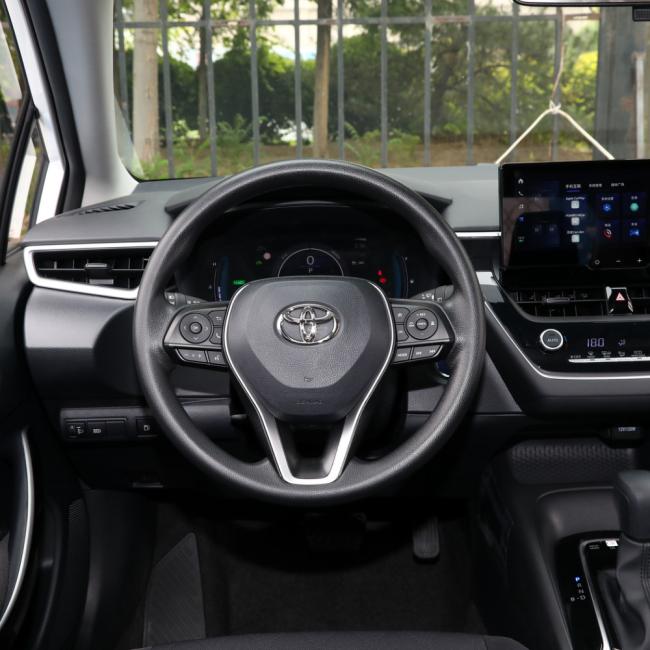 Electric Car 2 Engines Toyota Corolla 2023 1.8L Double Engine Pioneer Version New Energy Car Compact Car Hybrid Car Used/New Car