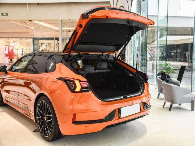 New Energy Vehicles 2024 Zeekr001 You100kwh EV Black Orange Sport Automobiles New EV Car