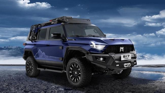 Dongfeng Mhero 917 Electric Car SUV Hybrid Extended Range Car Used New EV Large SUV