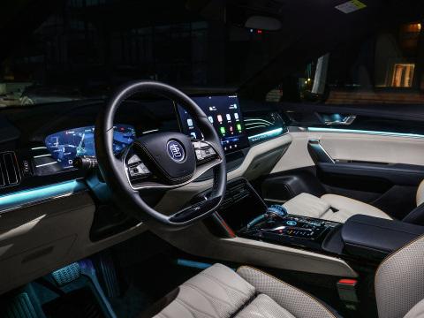 Byd Tang 2022 EV Electric Vehicle 635km Four-Wheel Drive Flagship Edition, Selected 6-Seat New Car