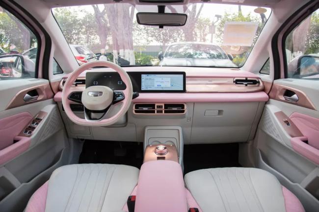 New Car Price Electric Car Electric Vehicle EV SUV Geely Geometry E (2023) 401km Pink Special 5-Seater