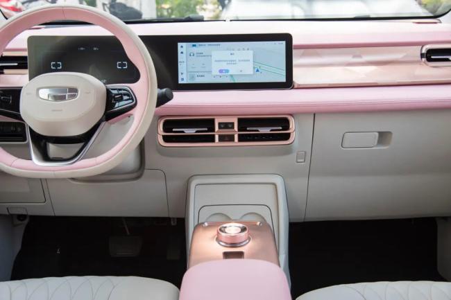 New Car Price Electric Car Electric Vehicle EV SUV Geely Geometry E (2023) 401km Pink Special 5-Seater