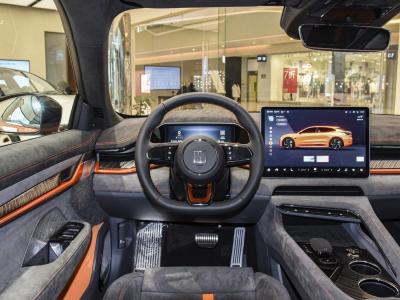 Cina Autovettura elettrica a sospensione indipendente a doppia spalla 2024 Zeekr001 You100kwh AWD Nero Arancio in vendita