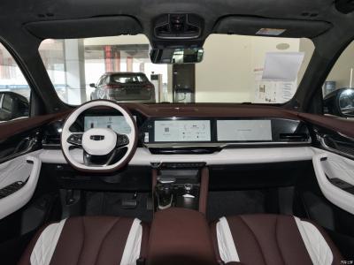 Cina 2023 Geely Monjaro 2.0td Alta Potenza Automatica 4WD SUV Flagship Edition Blu Auto Nere in vendita