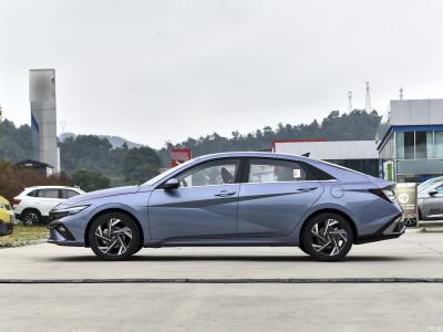 중국 현대 엘란트라 2023 1.5L CVT Glx 엘리트 에디션 화이트 외면 좌석 5 가솔린 자동차 판매용