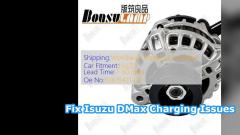 Isuzu DMax Alternator Replacement F004BL0108
