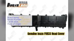 Original Isuzu FVR33 6HE1 Cylinder Head Cover 8943948621