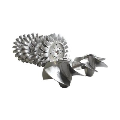 China 0Cr13Ni4Mo-Wassereimpulsturbine aus Edelstahl für Einzel- oder Mehrstrahlstrahlen mit Laufwerkstoff for sale