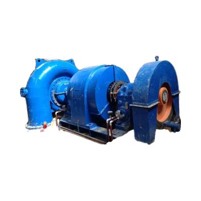 Cina Potenza di uscita da 50 kW a 5000 kW Francis Hydro Turbine con cassa a spirale in acciaio al carbonio Q345 e testa nominale 50 M-120m in vendita