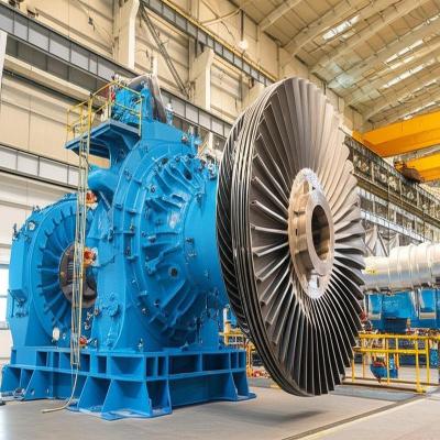 China Micro Hydro Turbine for Small-Scale Hydropower Projects with 50kw-20mw Capacity and 400v-6300v Voltage Range for sale