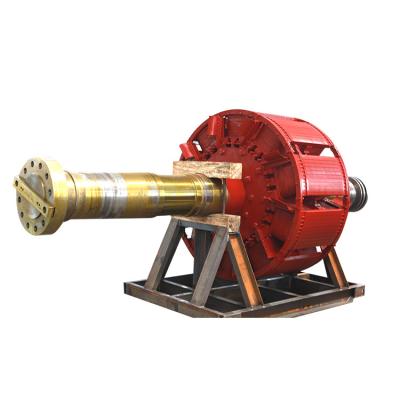 China 1000 KW Rated Power Hydro Turbine Generator with Brushless Excitation and Horizontal Layout for Hydropower Plants for sale