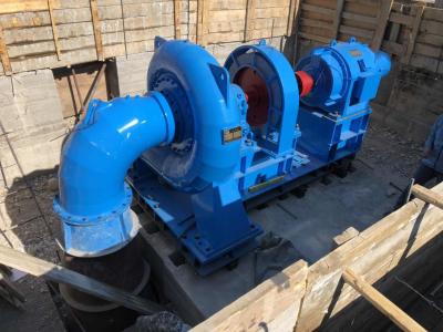 China Horizontal Micro Mini Pelton Turgo water hydro Francis Hydraulic Turbine 100kw Hydro Generator for sale