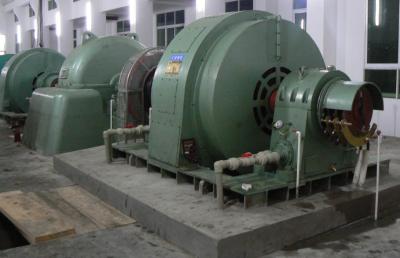 Cina Testa orizzontale dell'acqua della turbina Pelton 130m di efficienza senza spazzola di 91% in vendita