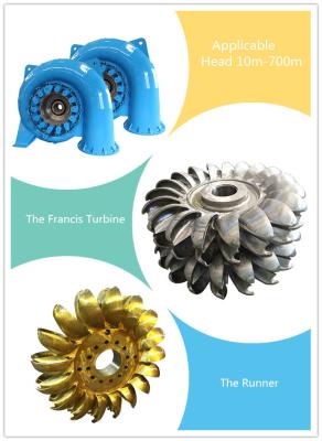 Cina corridore di 1M Water Turbine Parts Pelton in idro centrale elettrica in vendita