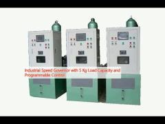 Regulador de velocidade industrial com capacidade de carga de 5 kg e controlo programável