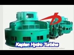 vertical micro small kaplan hydro turbine for stainless steel cnc blades material and performance
