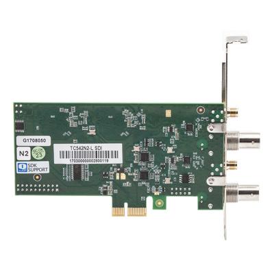 Cina PCIe 2 Channel HD SDI Video Capture Card per PC H.264 Codifica 1920x1080P60 Risoluzione in vendita