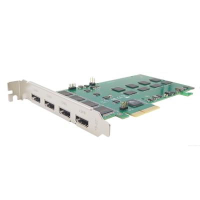 Cina 1080P60 HDMIx4 Video Capture Card per streaming in tempo reale e videoconferenza in vendita