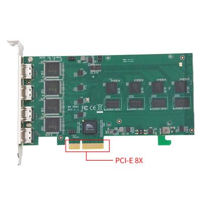 Cina 1080P60 HDMIx4 Video Capture Card per streaming in tempo reale e videoconferenza in vendita