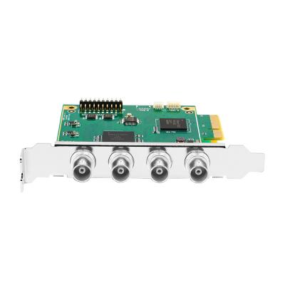 Cina Webcasting Live Streaming Video con 4 ingressi SDI PCIe 4U Capture Card e supporto SDK in vendita