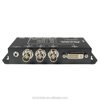 China Conecta y reproduce convertidor de video compuesto a SDI para PC de escala hacia arriba / hacia abajo en venta