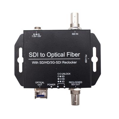 China 3G-SDI naar optische vezelconverter voor langeafstandstransmissie Te koop