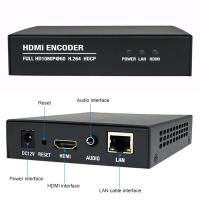 China Quad Band H.264 HDMI Video IP Encoder Decoder for Live Streaming 1080p for sale