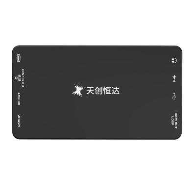 China Tally 4K30 NDI POE Video Encoder Decoder met HDMI Uitgang Groen/Rood Auto/Manuele Tally Te koop
