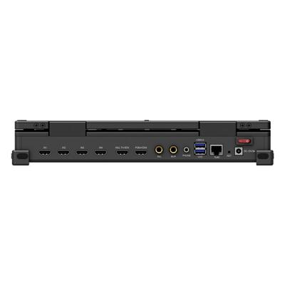 China Estação de transmissão de vídeo de 6 canais HDMI Switcher de transmissão IP para gravação de câmera PTZ à venda